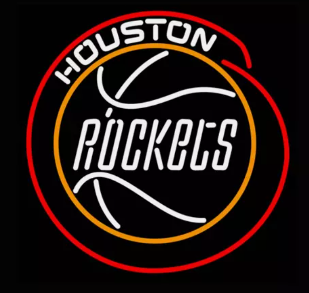 Houston Rockets Neon Sign only $339.99 - Signs - H – BrightNeonSigns