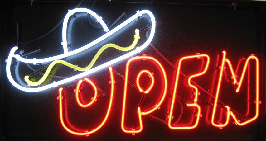 Open Sombrero Neon Sign only $476.00 - Open Neon Signs – BrightNeonSigns