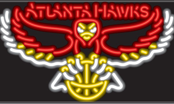 Atlanta Hawks Neon Sign only $339.99 - Signs - A – BrightNeonSigns