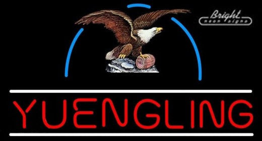 Yuengling Eagle Neon Sign only $299.99 - More Beer Brands Neon Signs – BrightNeonSigns